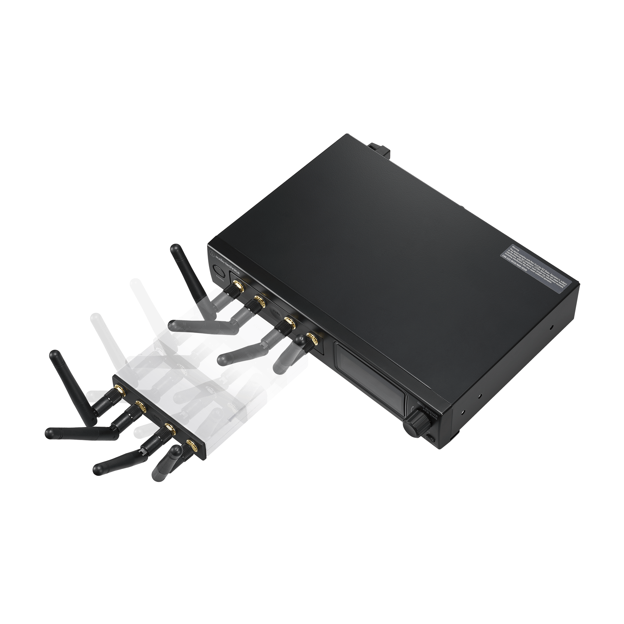 Audio Technica ATW-1422 System 20 PRO Receiver with two Wireless Microphones